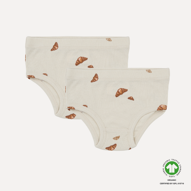 MAGGIE trousers, 2 pack - Croissant mini